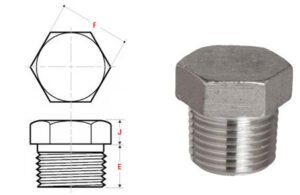 B16.11 ASME Threaded Plug Forged fitting - Nissan Steel